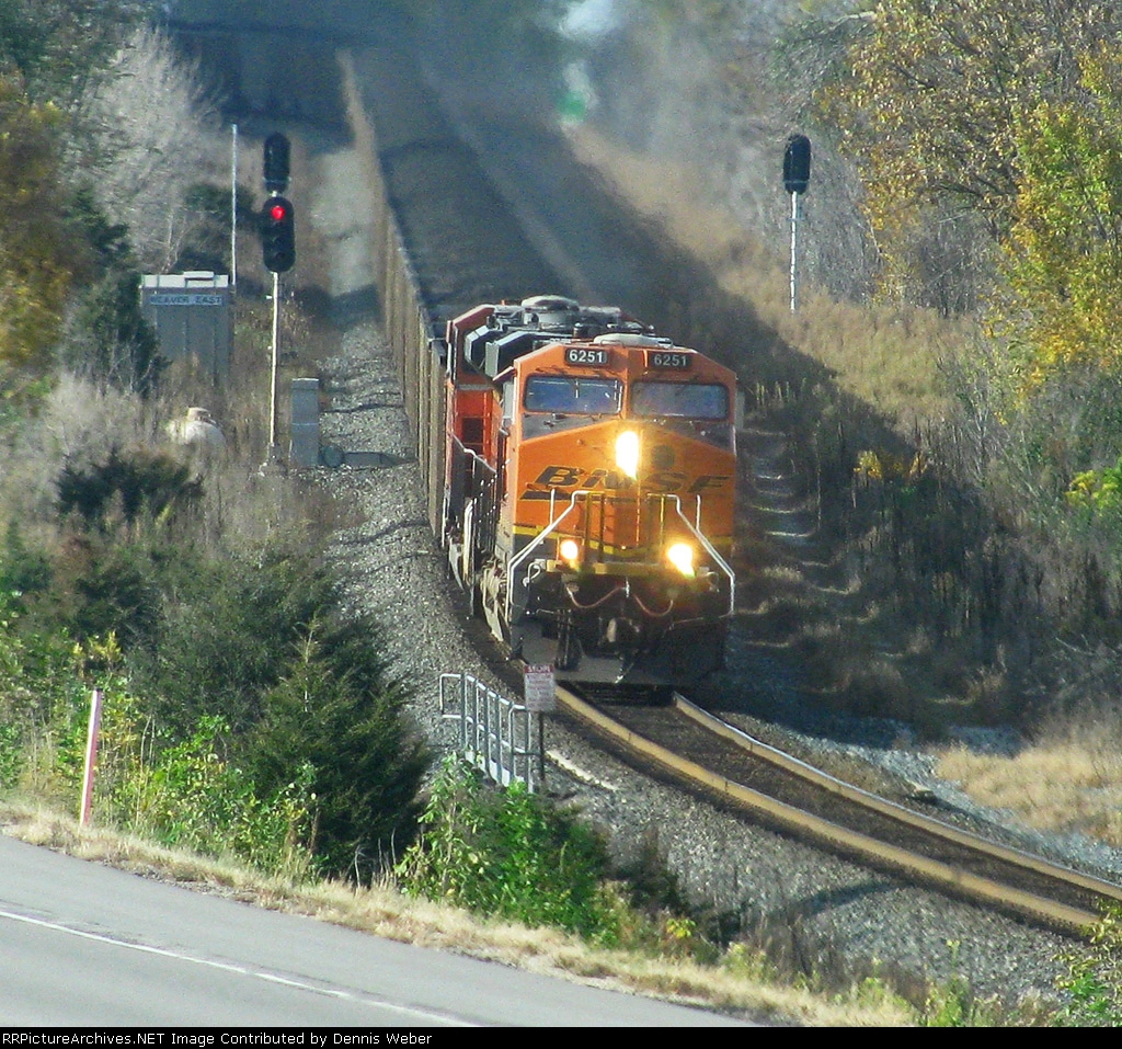 BNSF 6251, CP's River Sub.